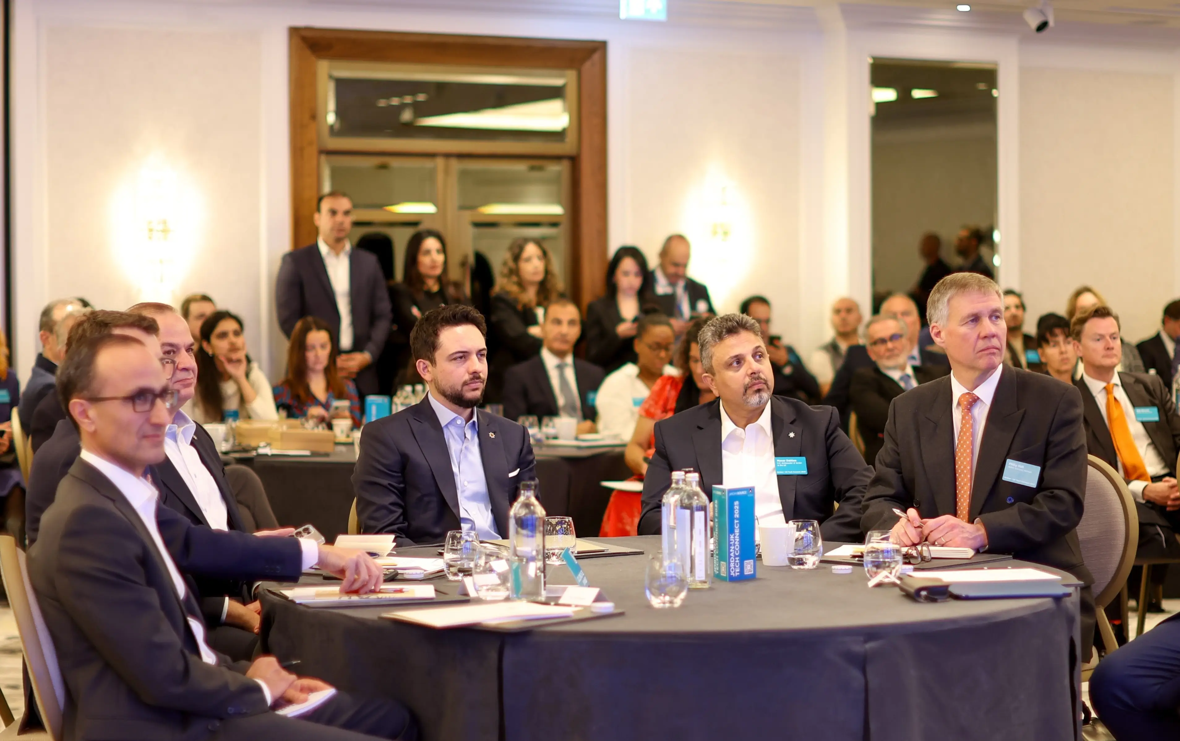 Crown Prince attends launch of Jordan-UK Tech Connect Forum in London - The Royal Hashemite Court