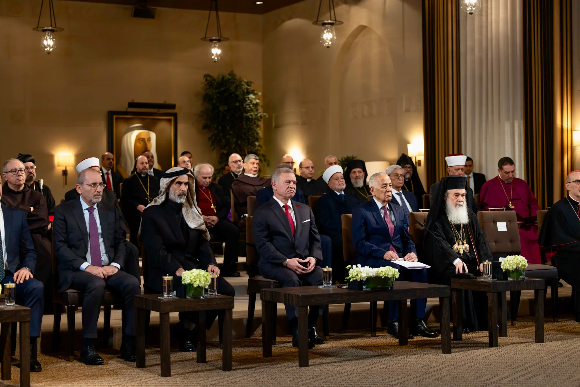 King receives Christian, Muslim religious leaders from Jerusalem ...